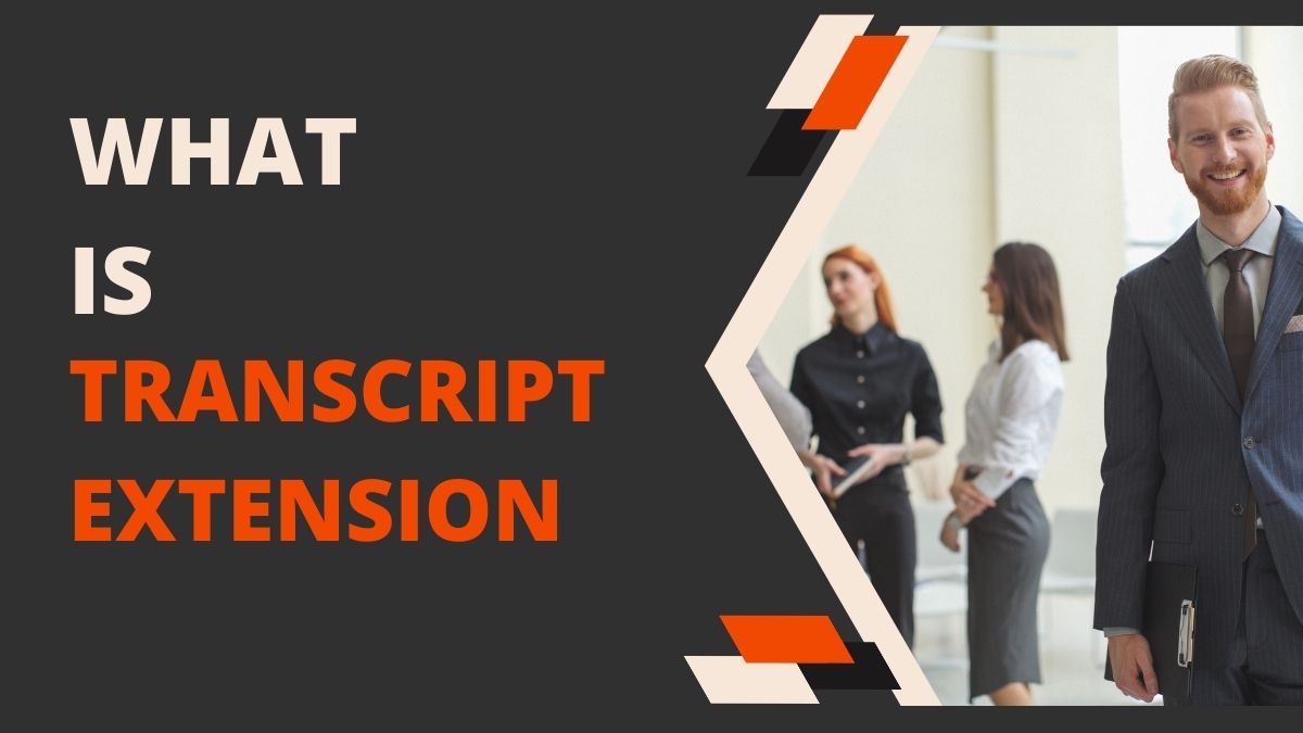 Transcript Extension: Unlocking Opportunities in Education, Law, and ...