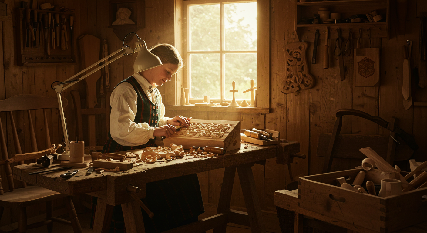 översägt: The Art of Swedish Traditional Craftsmanship