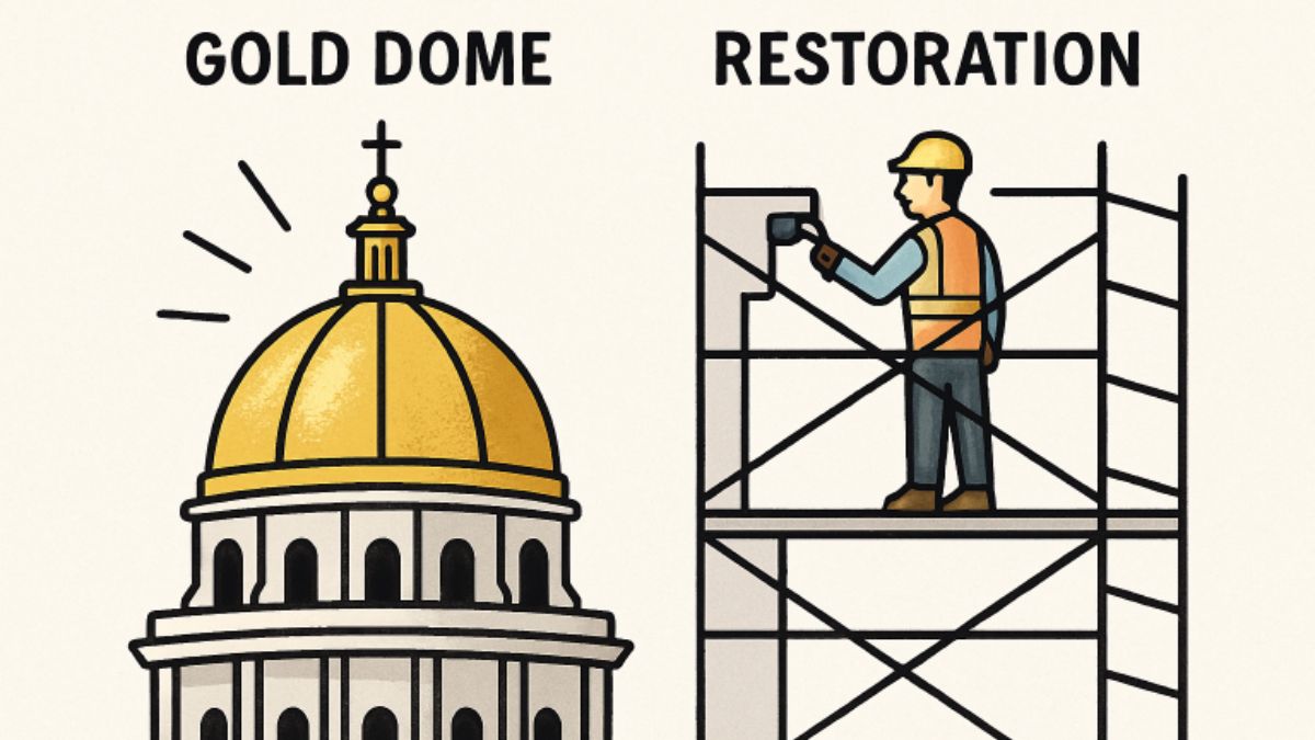 Step-by-Step Guide to Gold Leaf Dome Restoration